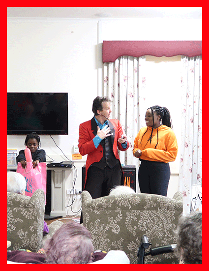Magic Show for Aged Care Melbourne.